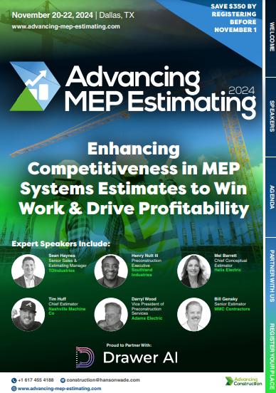 Full Event Guide - Advancing MEP Estimating 2024